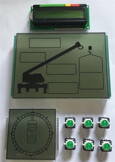 Tadano Computer LCD-Upper Screen – Hengxin Crane Spare Parts